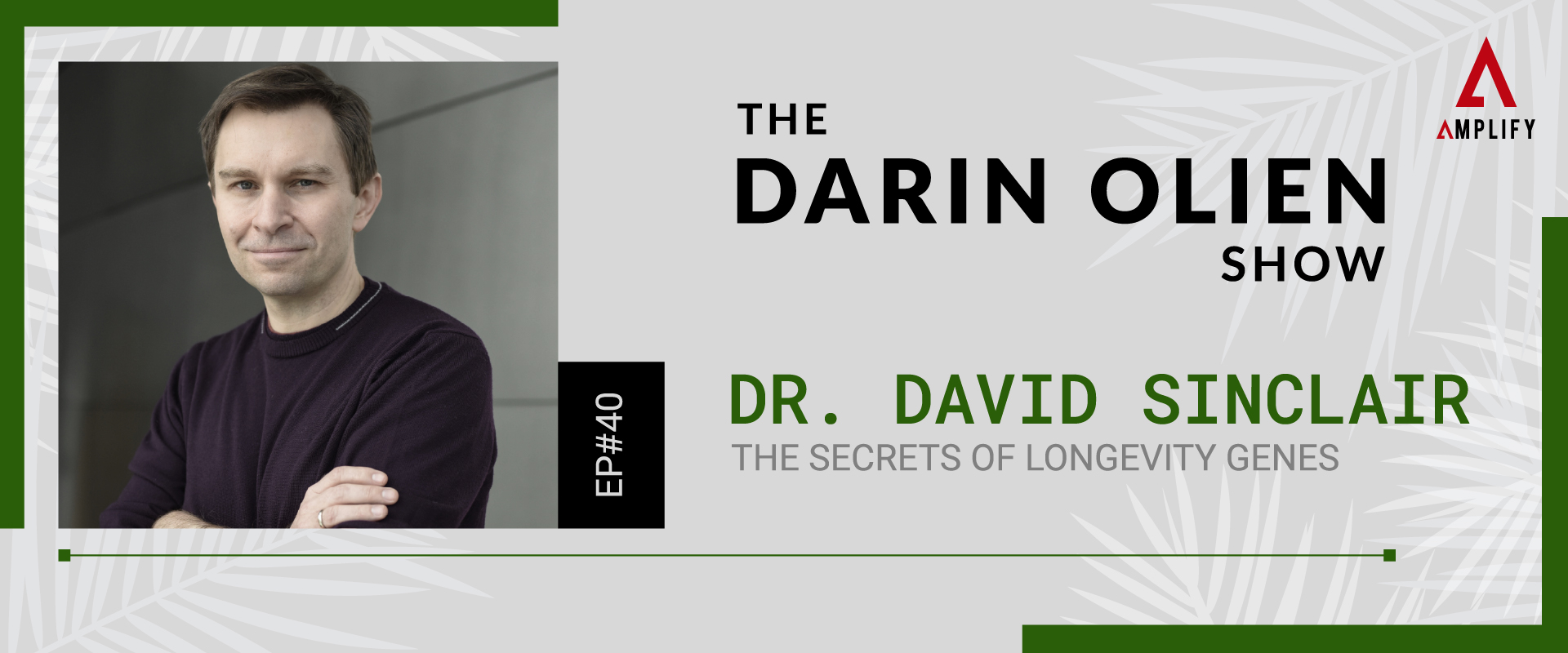 The Secrets of Longevity Genes | Dr. David Sinclair - Darin Olien